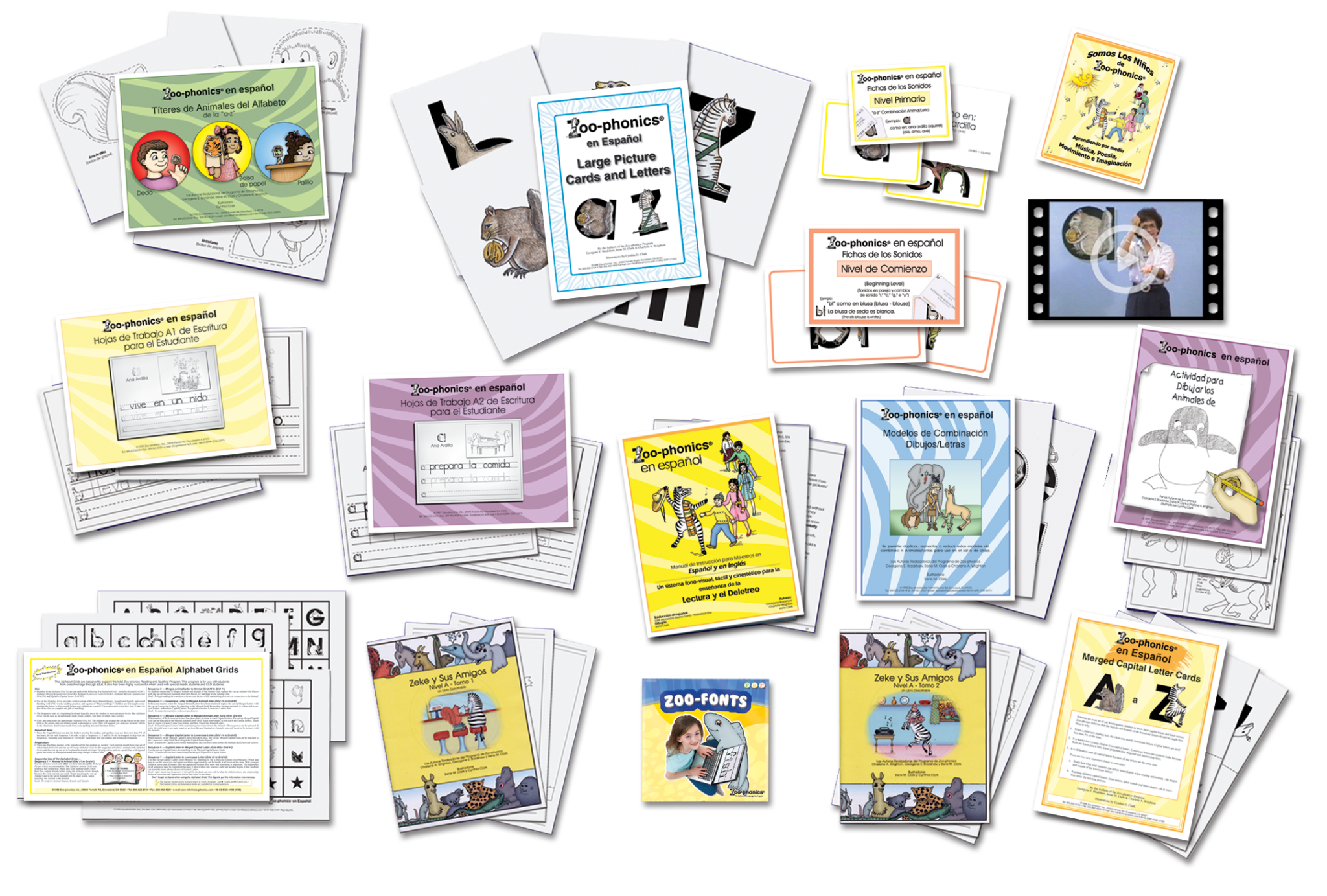 Zoo-phonics Spanish Kit - Zoo-phonics